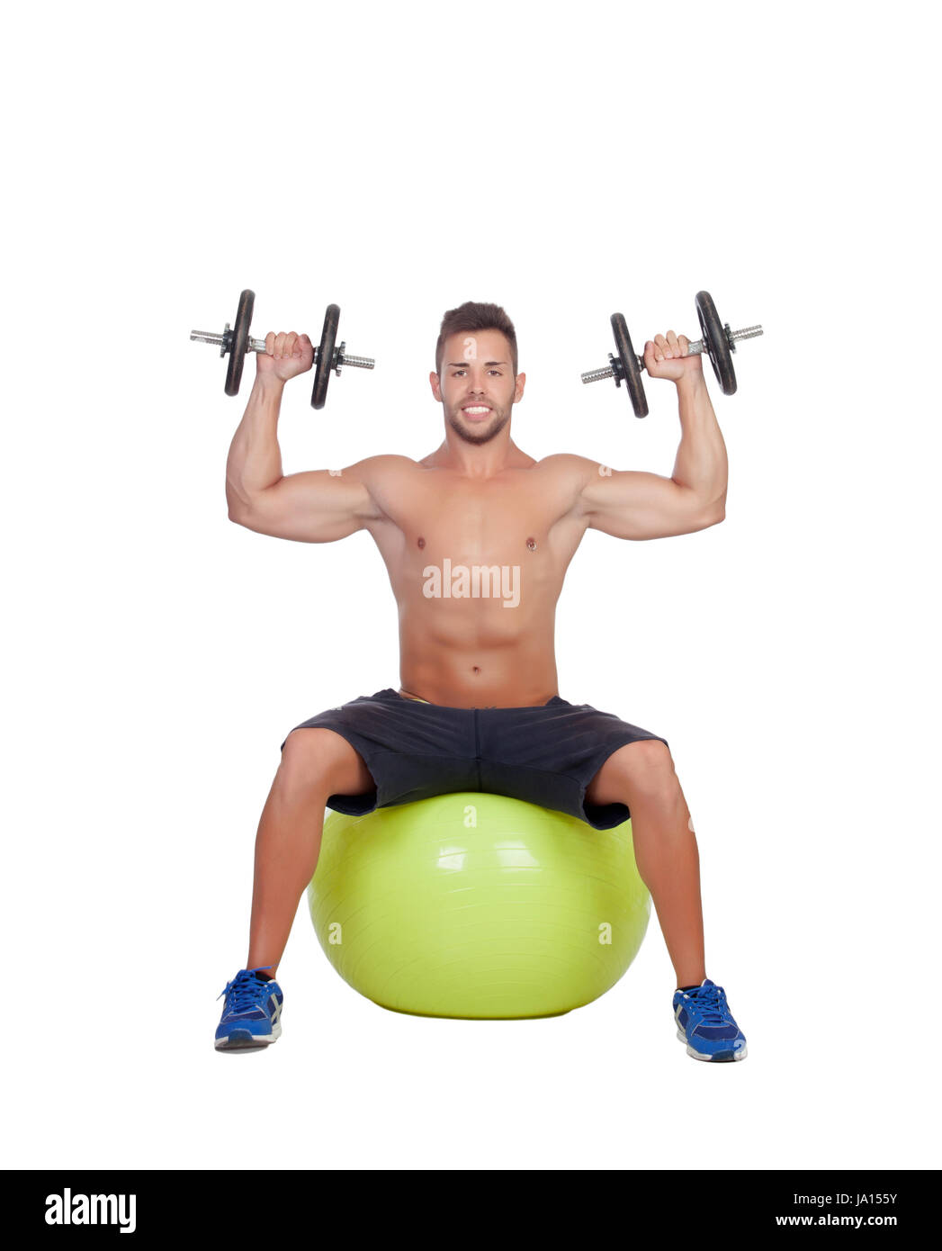 Male Bodybuilder Laughing High Resolution Stock Photography and Images ...