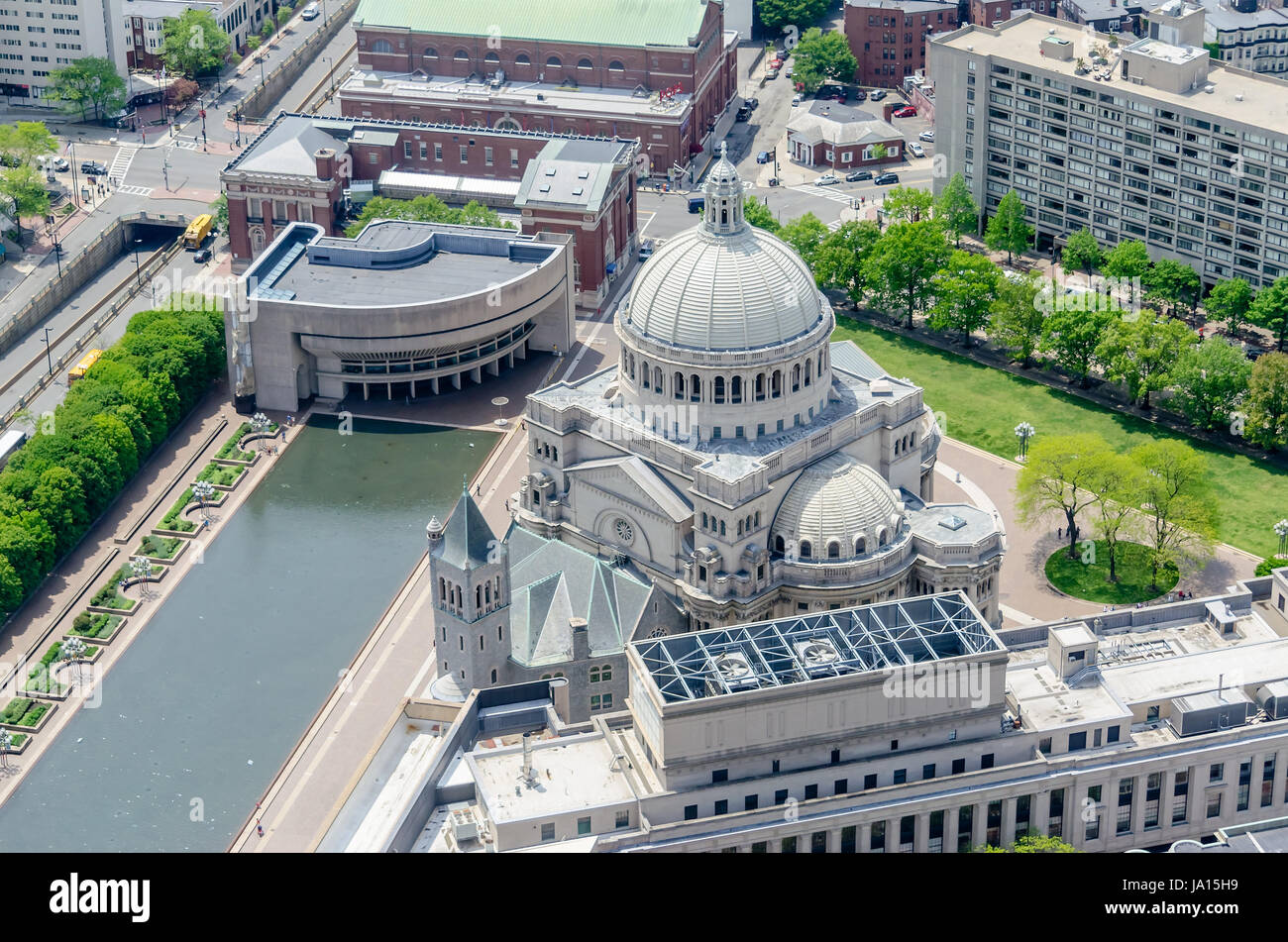 Christian science plaza prudential hi-res stock photography and images ...