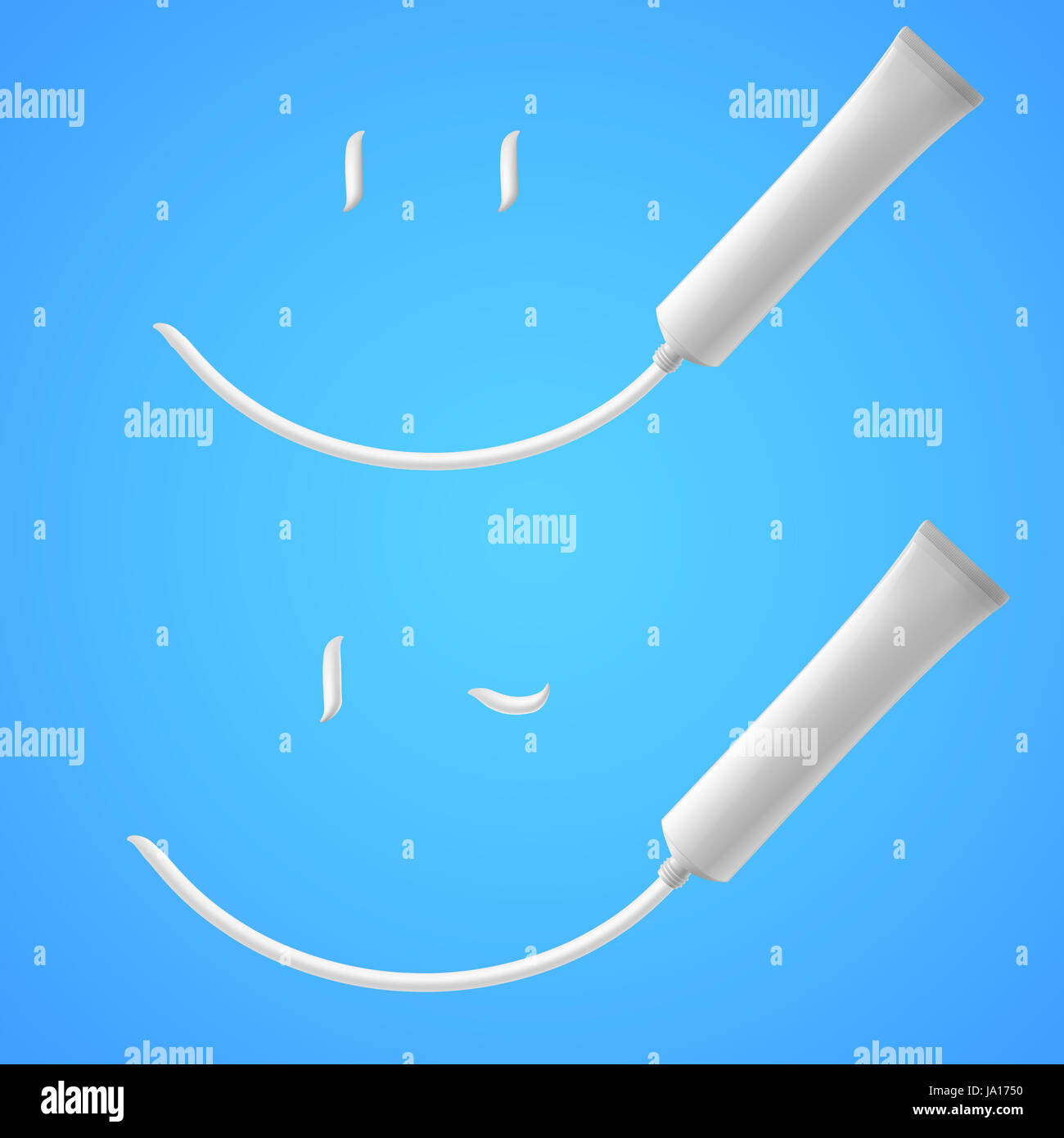 blue, objects, health, art, isolated, colour, space, dentist ...