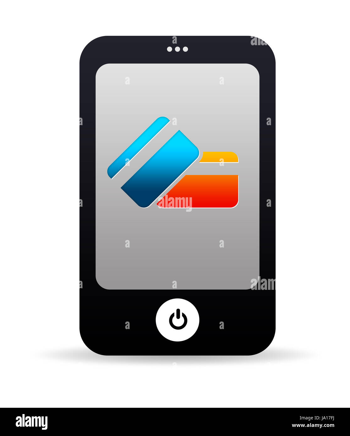 Phone navigation system in Cut Out Stock Images & Pictures - Alamy