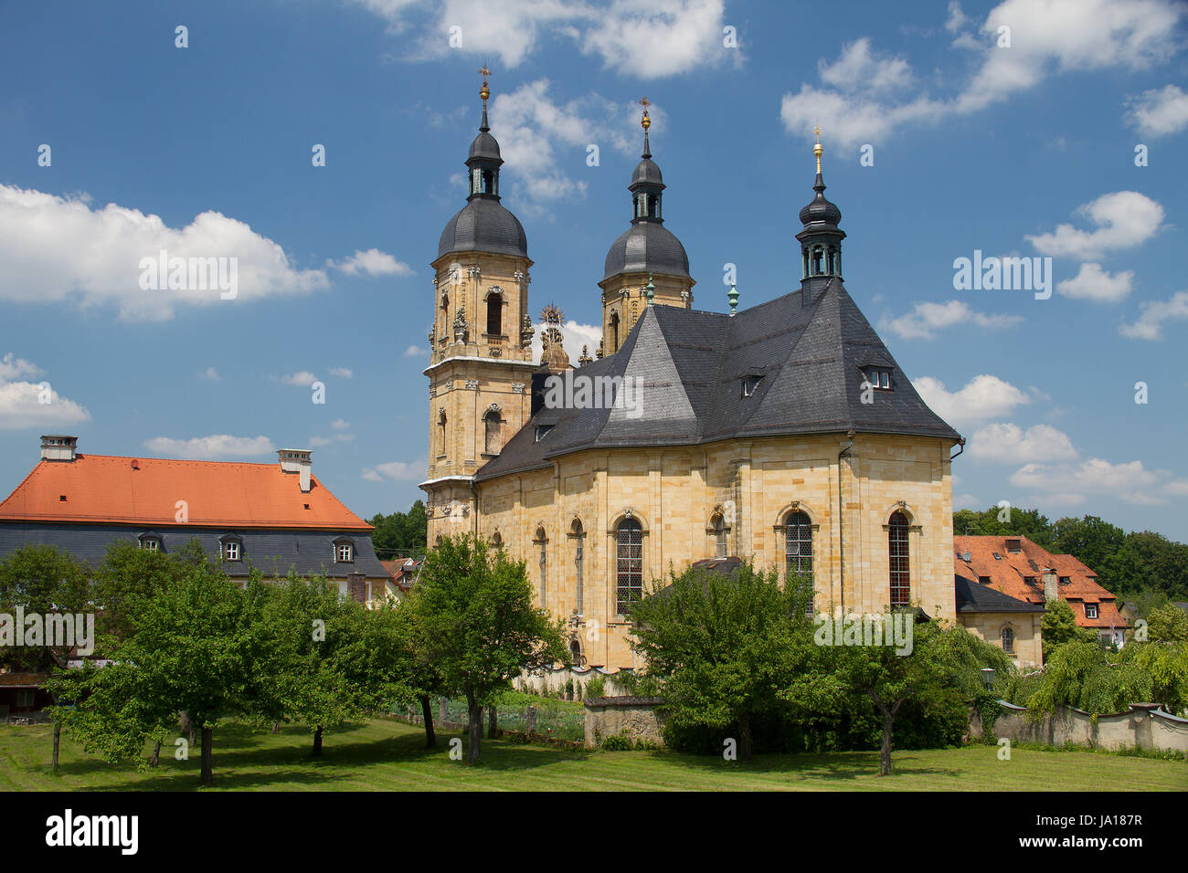blue, house, building, tower, religion, religious, church, city, town ...