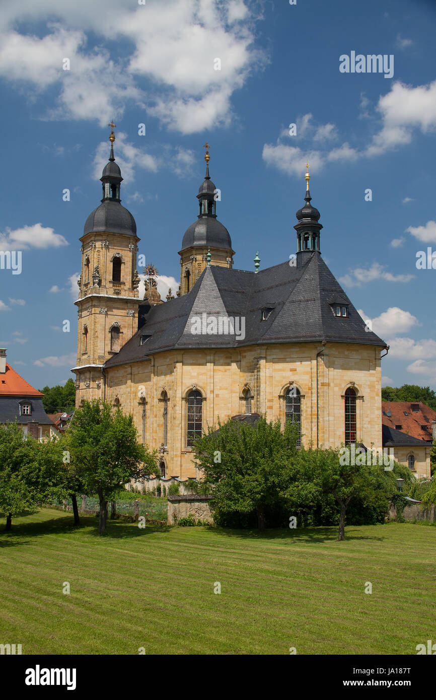 blue, house, building, tower, religion, religious, church, city, town ...