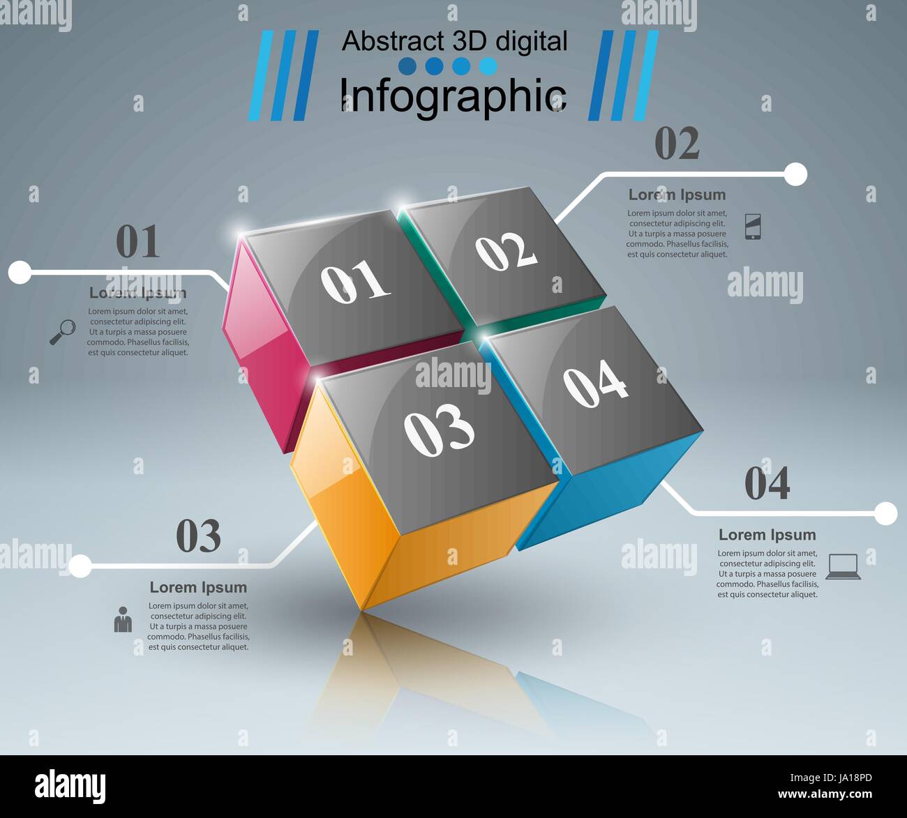 Business Infographics origami style Vector illustration Stock Vector ...