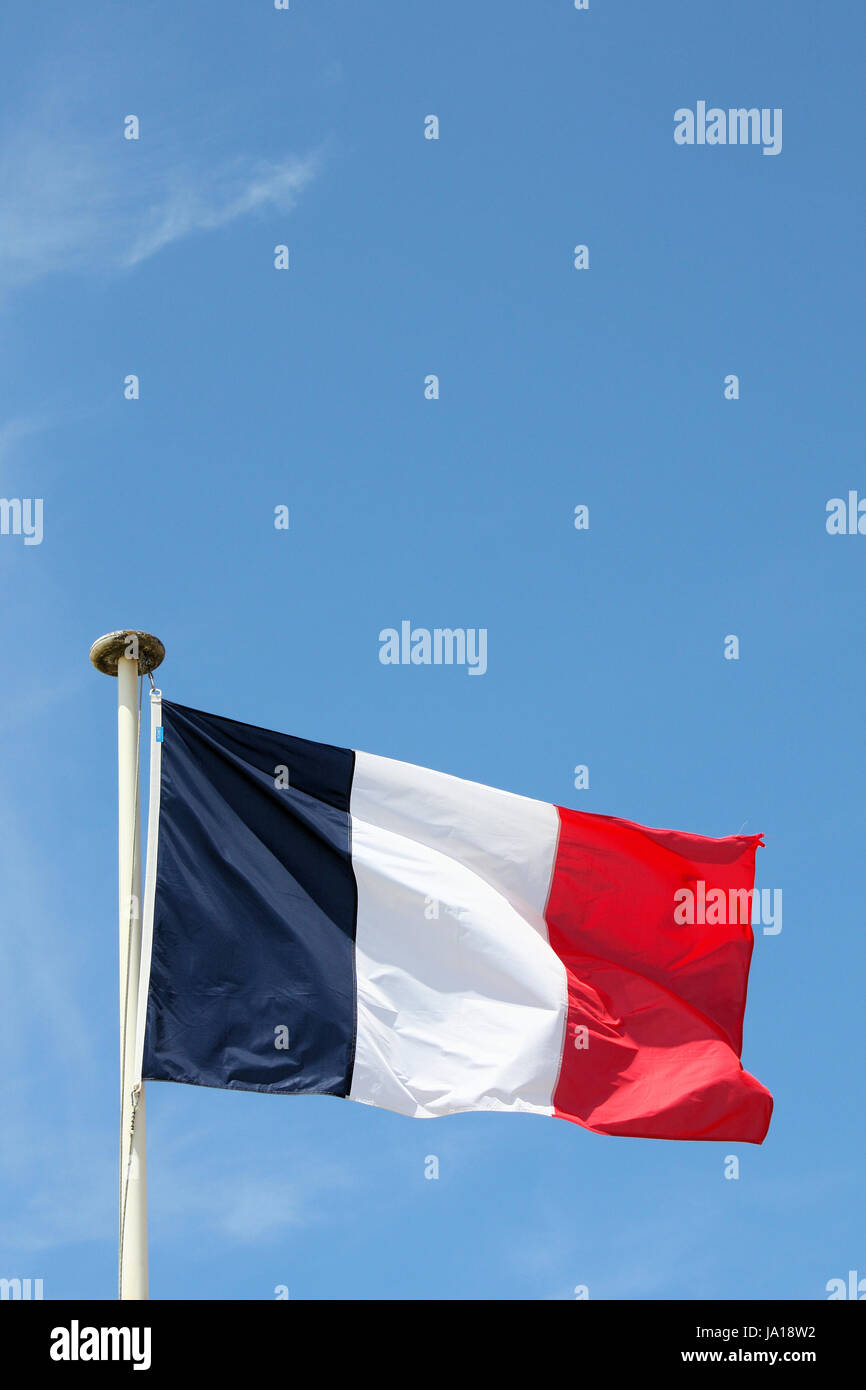 Drapeau français tricolore hi-res stock photography and images - Alamy