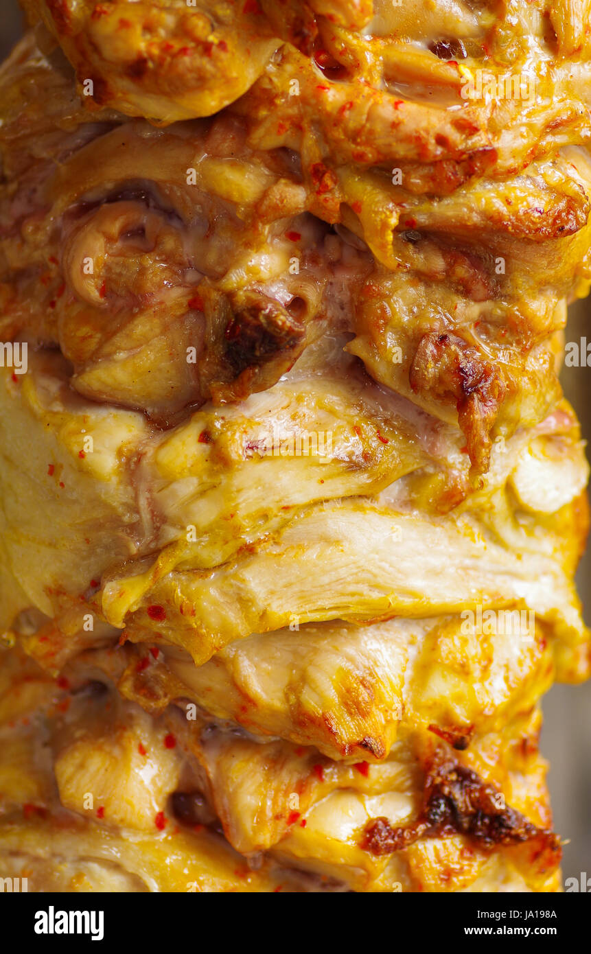 Chicken on spit egypt hi-res stock photography and images - Alamy