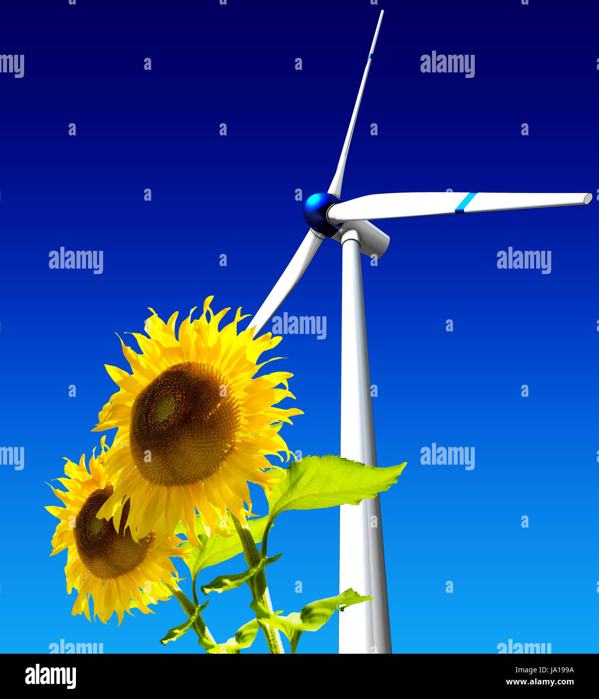 energy, power, electricity, electric power, flower, sunflower, plant ...