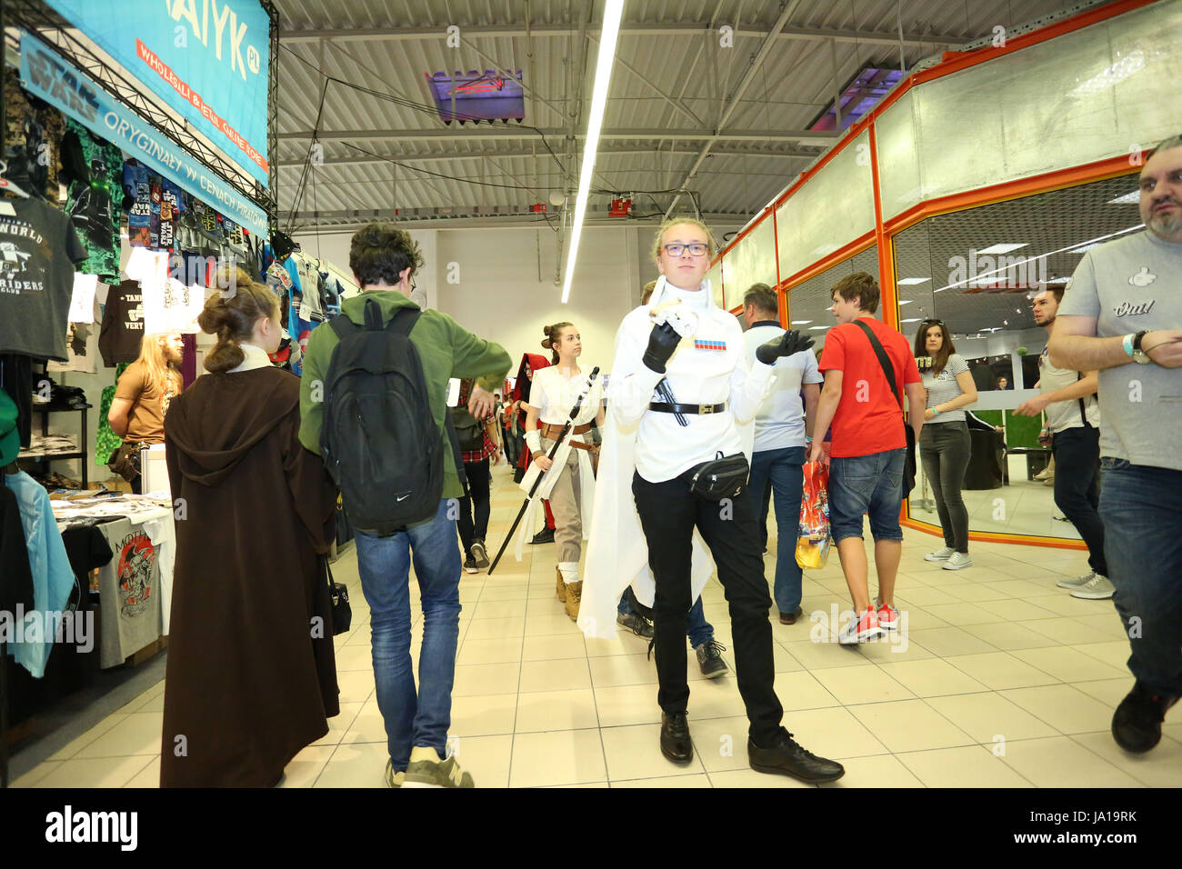 Minecraft costume hi-res stock photography and images - Alamy