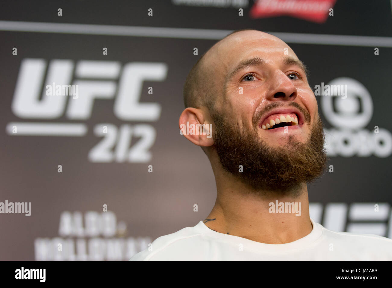 Rio De Janeiro, Brazil. 03rd June, 2017. Brian Kelleher during a press ...