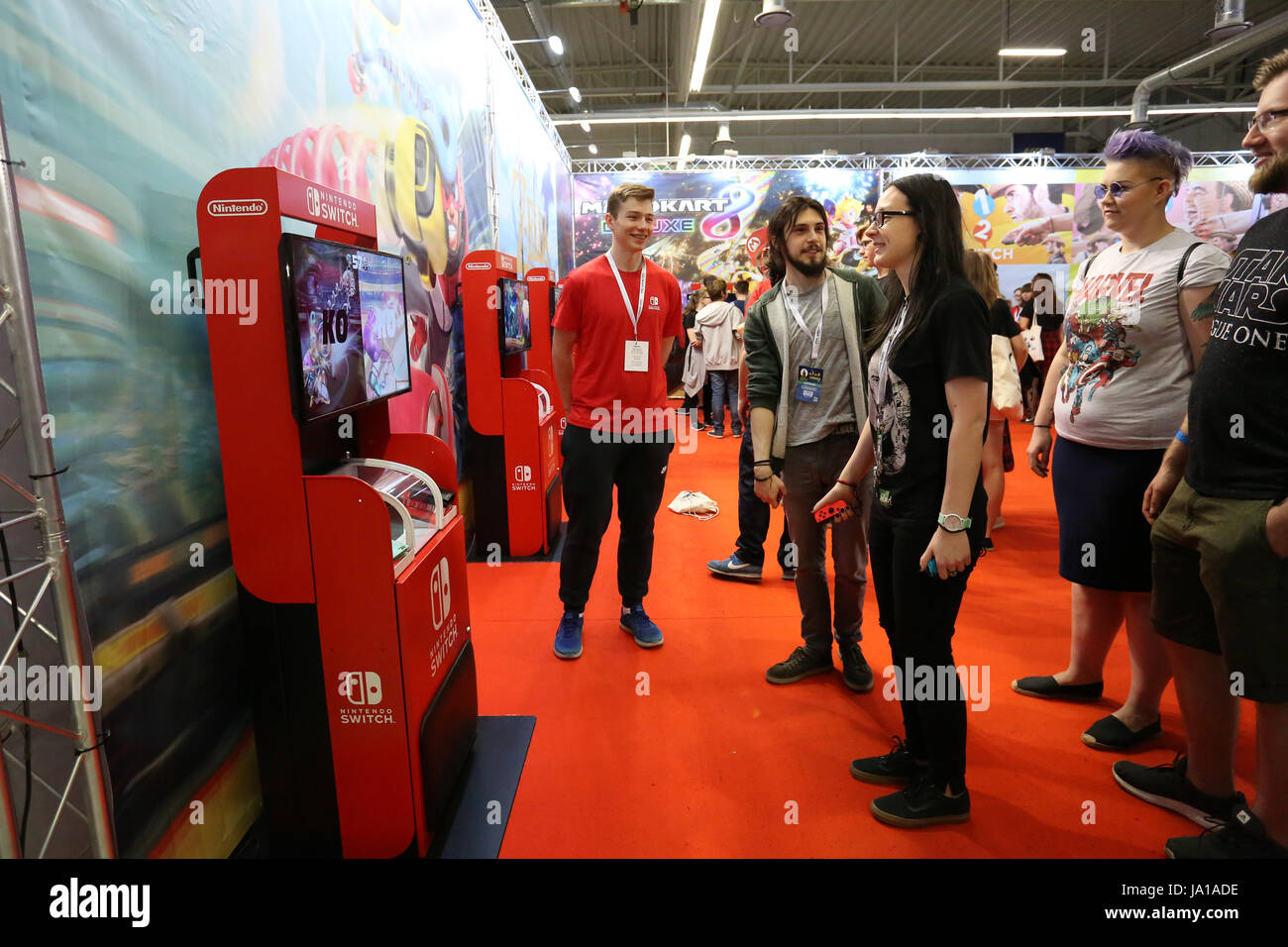 Poland, Nadarzyn, June 3rd, 2017: First Comic Con held in Warsaw ...