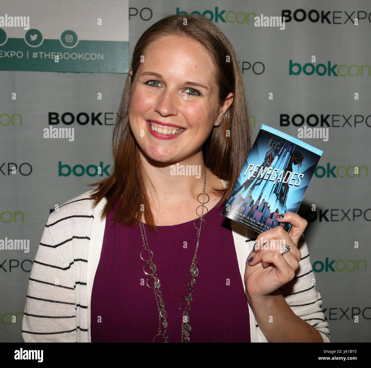 New York, New York, USA. 3rd June, 2017. Author MARISSA MEYER attends ...