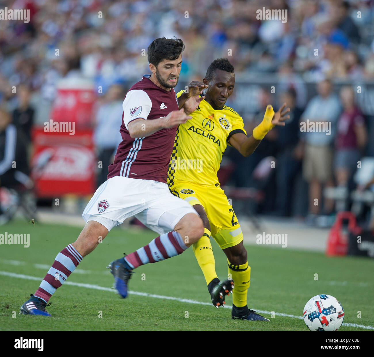 Commerce City, Colorado, USA. 3rd June, 2017. Rapids D ERIC MILLER ...
