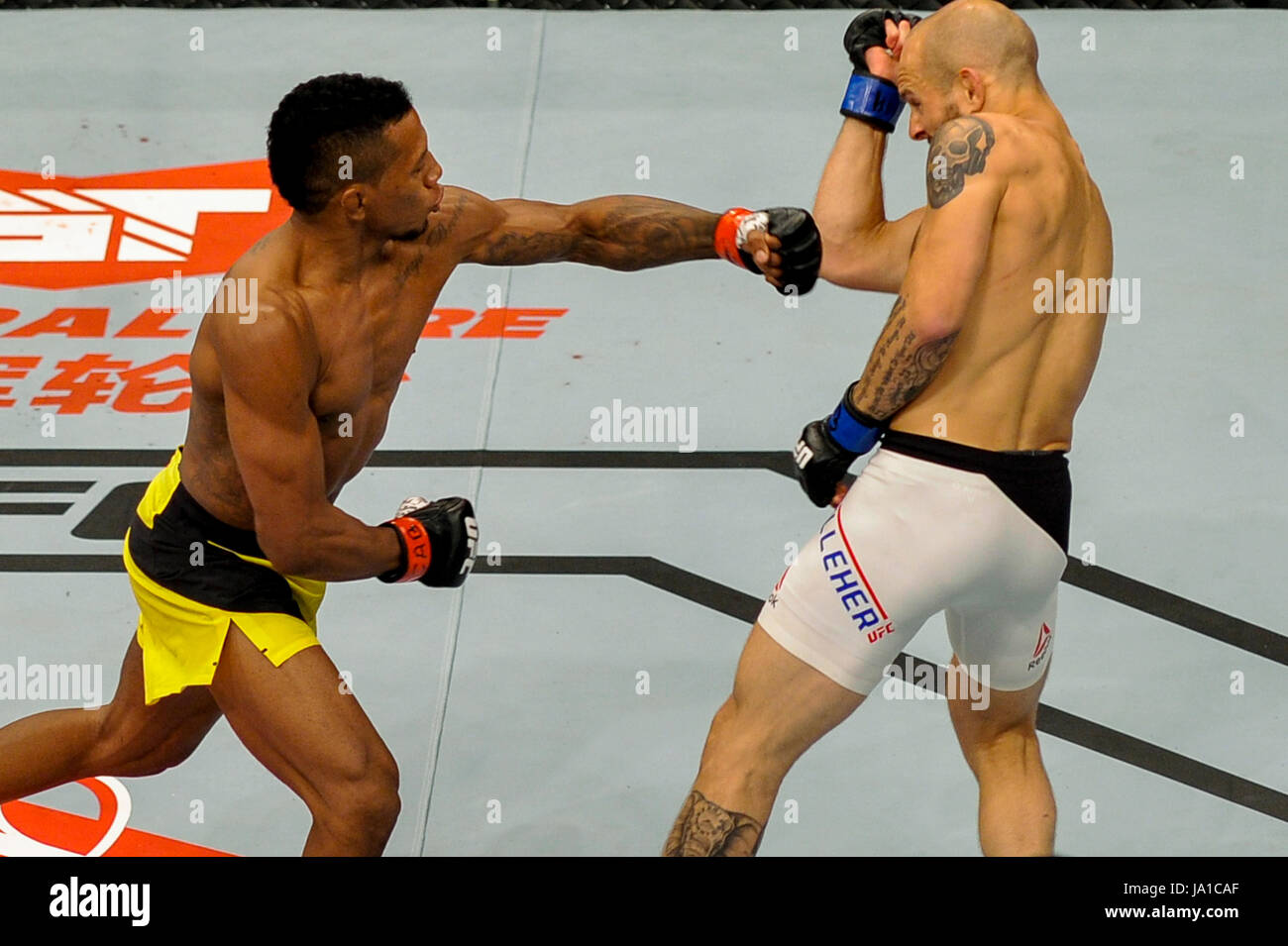 Rio De Janeiro, Brazil. 03rd June, 2017. JOHNNY EDUARDO vs. MATTHEW ...