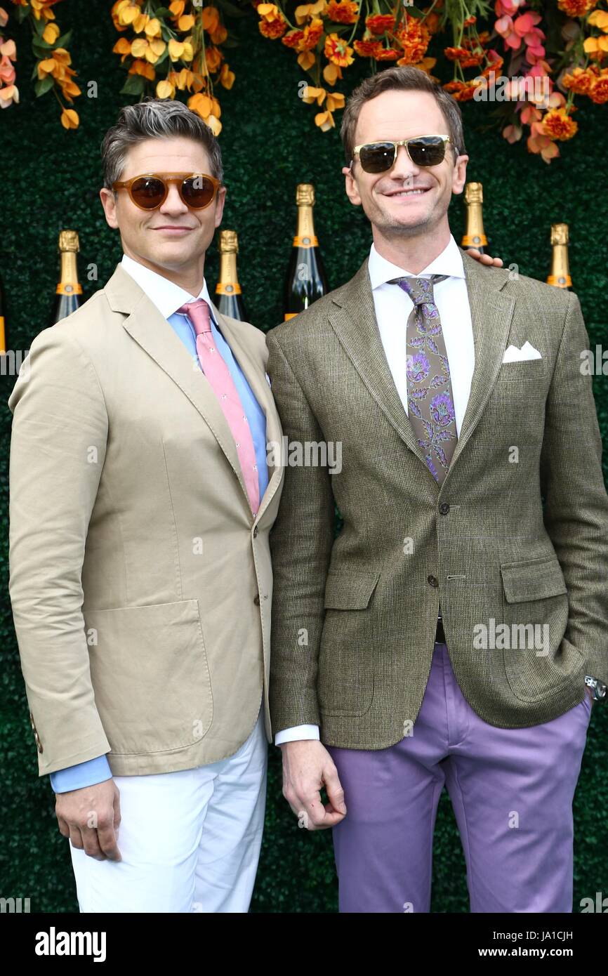 Jersey City, NJ, USA. 3rd June, 2017. David Burtka, Neil Patrick-Harris ...