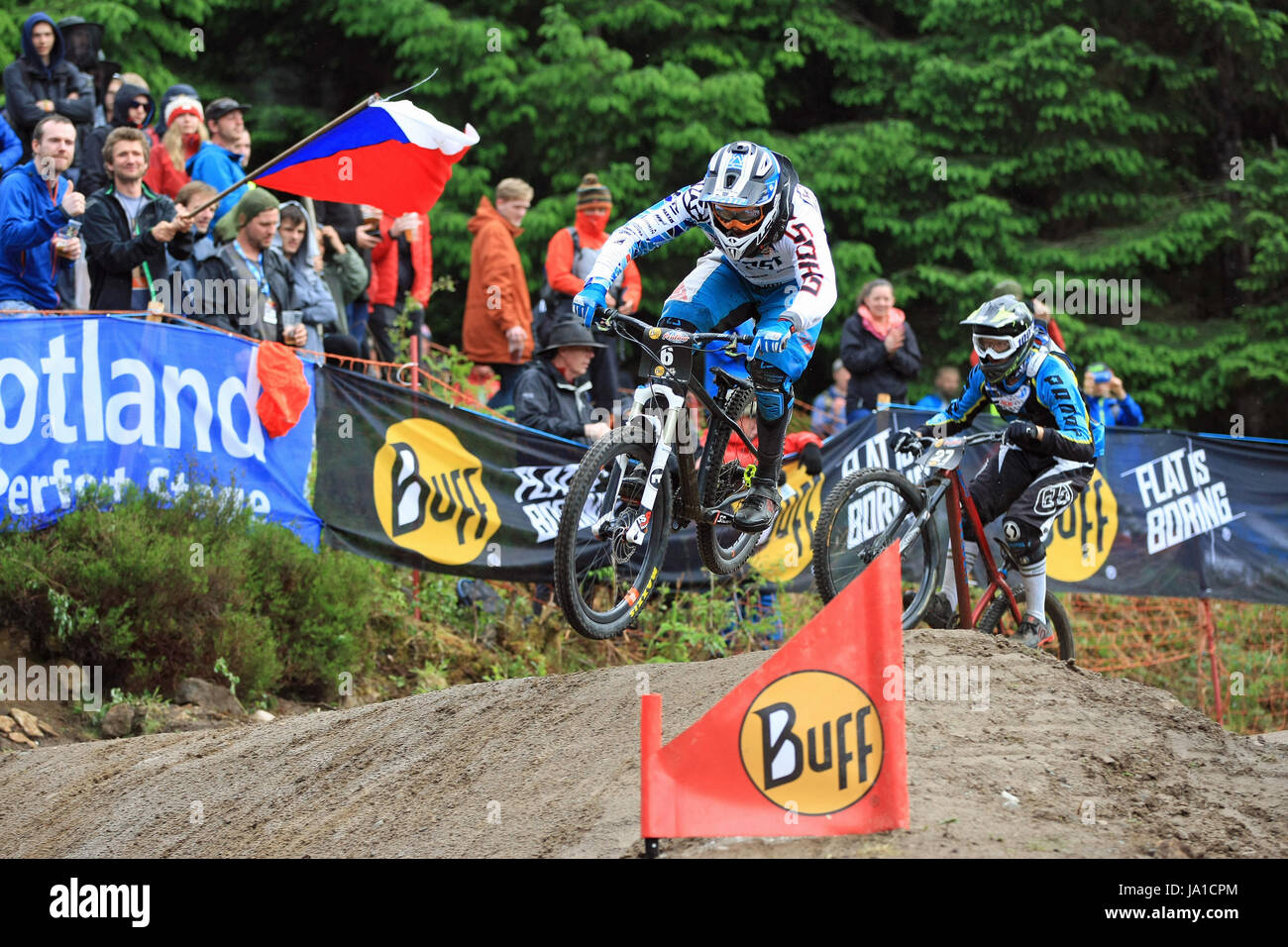Fort William, Scotland. 3rd June, 2017. Hannes Slavik and Daniel Anger ...