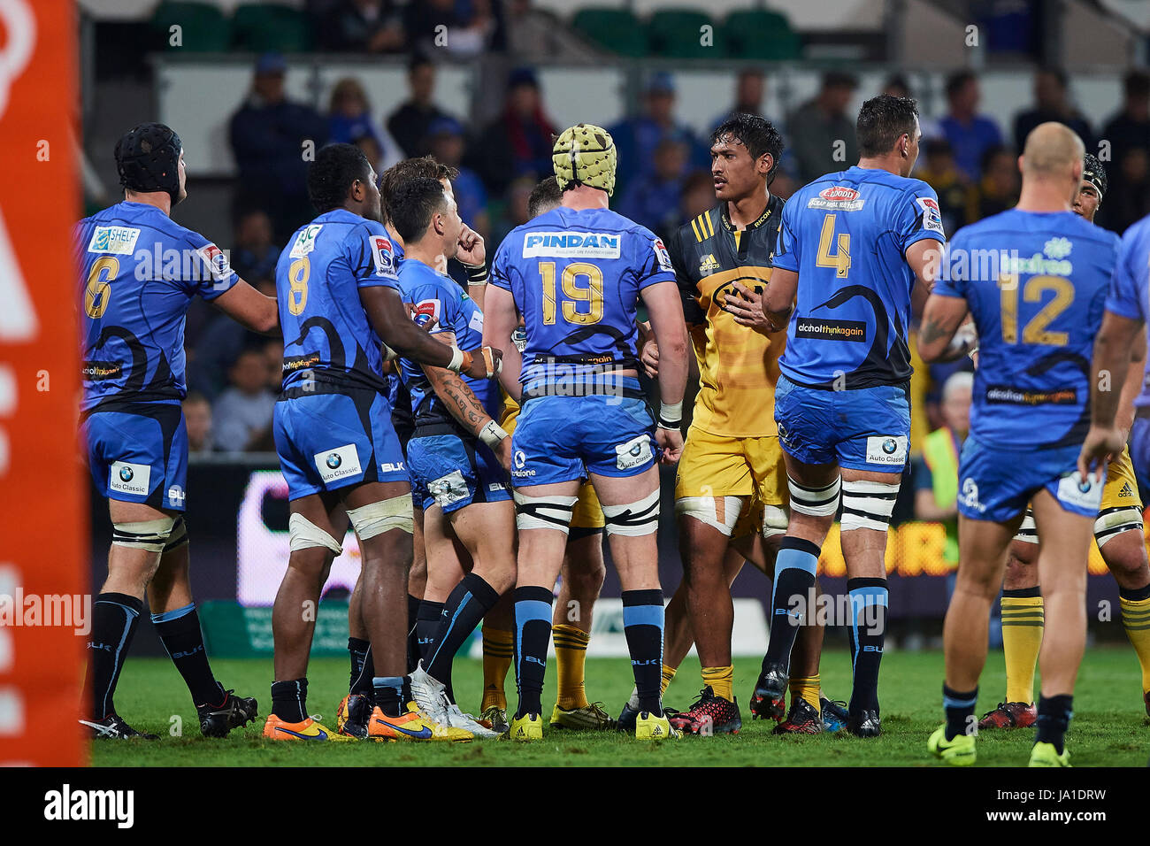 June 3rd 2017, NIB Stadium, Perth, Australia; Super Rugby; Force v ...