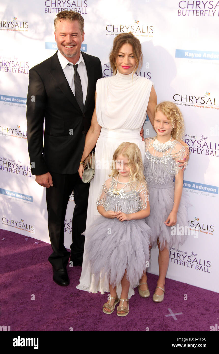 3 June 2017 - Los Angeles, California - Eric Dane, wife Rebecca ...