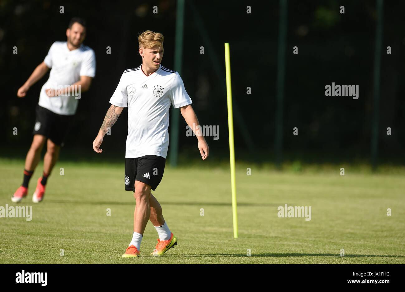 Grassau, Germany. 3rd June, 2017. Max Meyer participates in a training ...