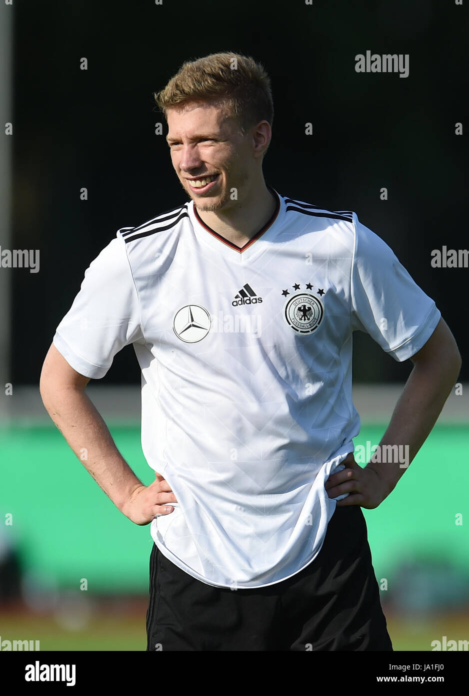 Grassau, Germany. 3rd June, 2017. Mitchell Weiser participates in a ...