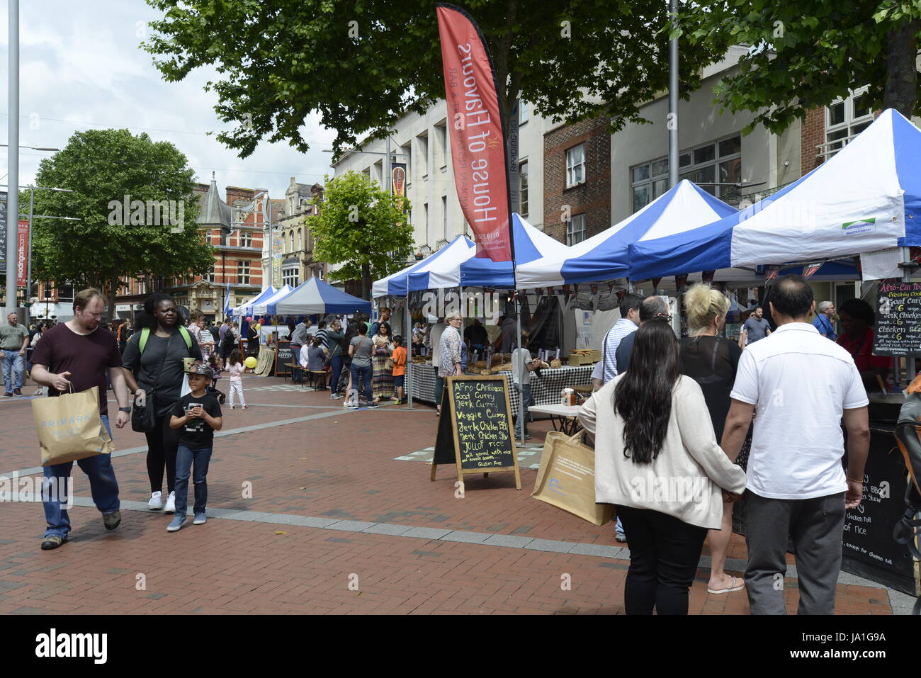 Street food festival reading hi-res stock photography and images - Alamy
