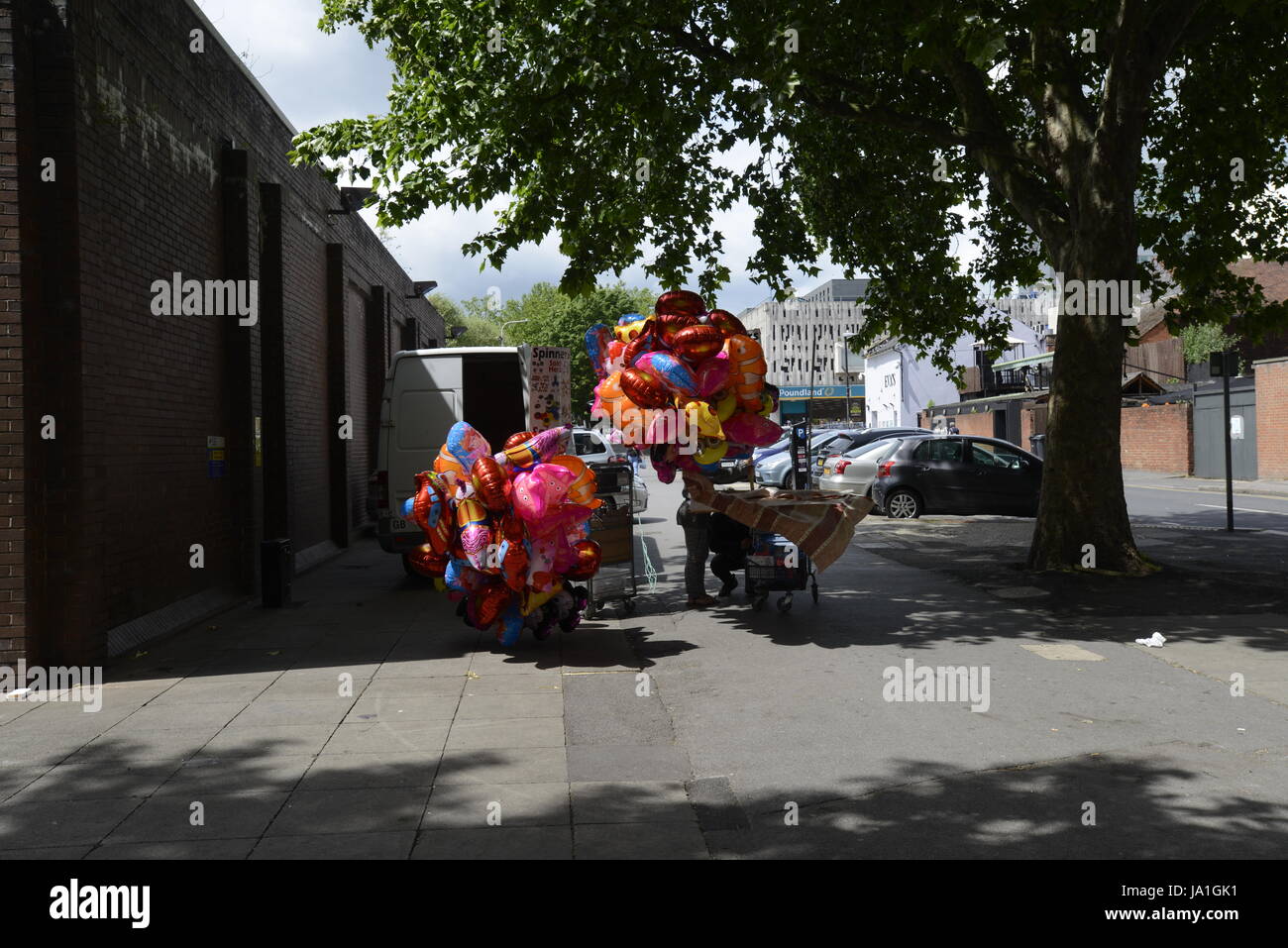 Reading, Berkshire, UK. 04th June, 2017. The popular street food ...
