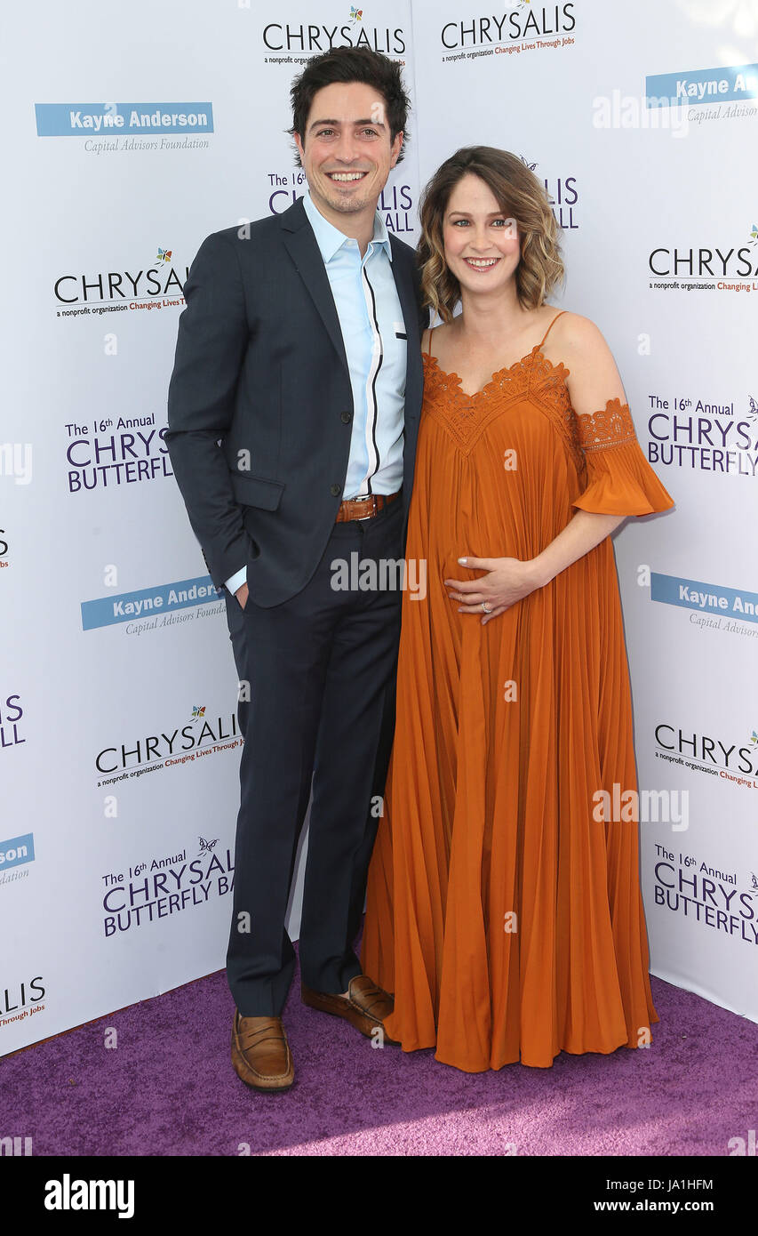 03 June 2017 - Brentwood, California - Ben Feldman, Michelle Mulitz ...
