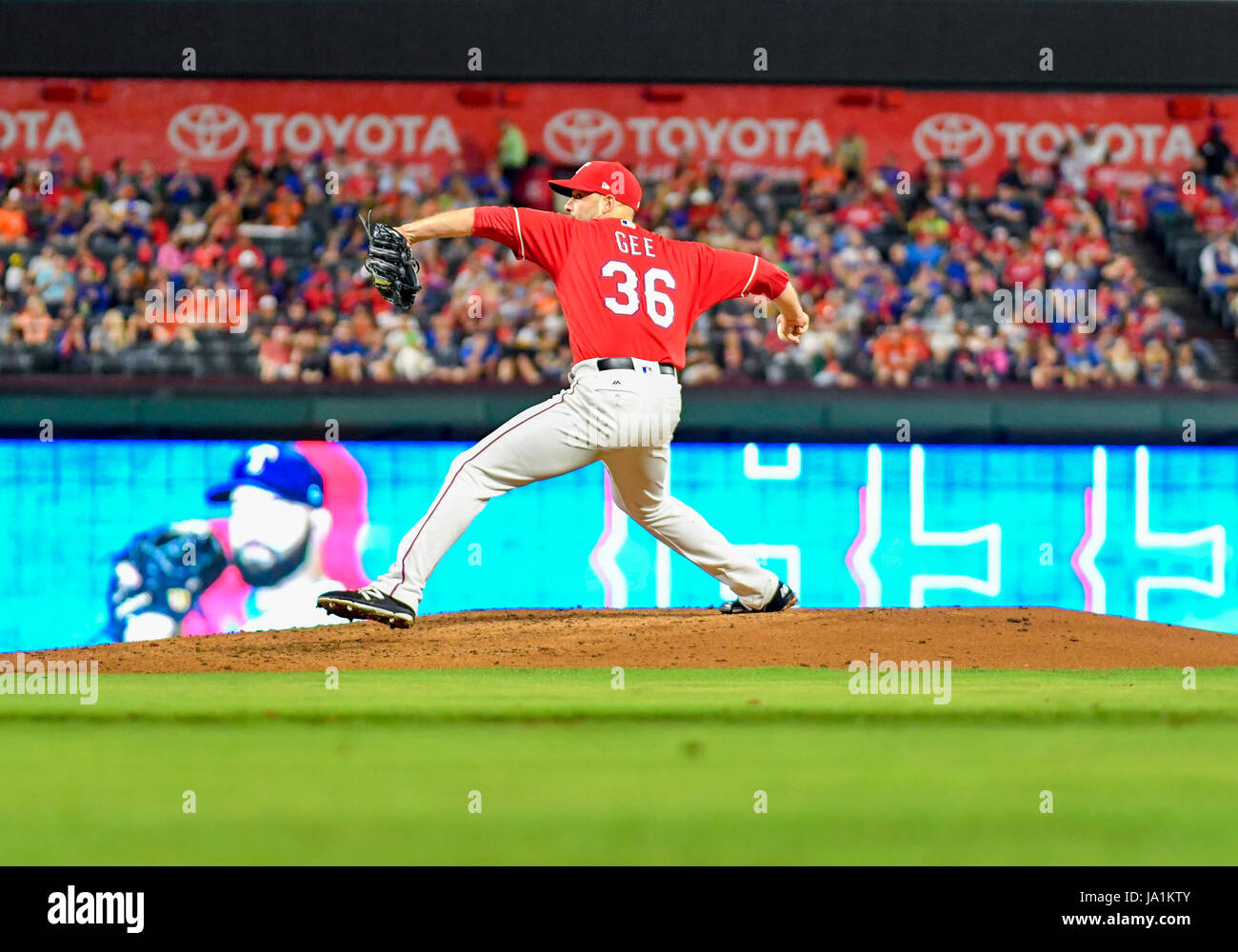 JUN 02, 2017: Houston Astros relief pitcher Will Harris #36 during an ...