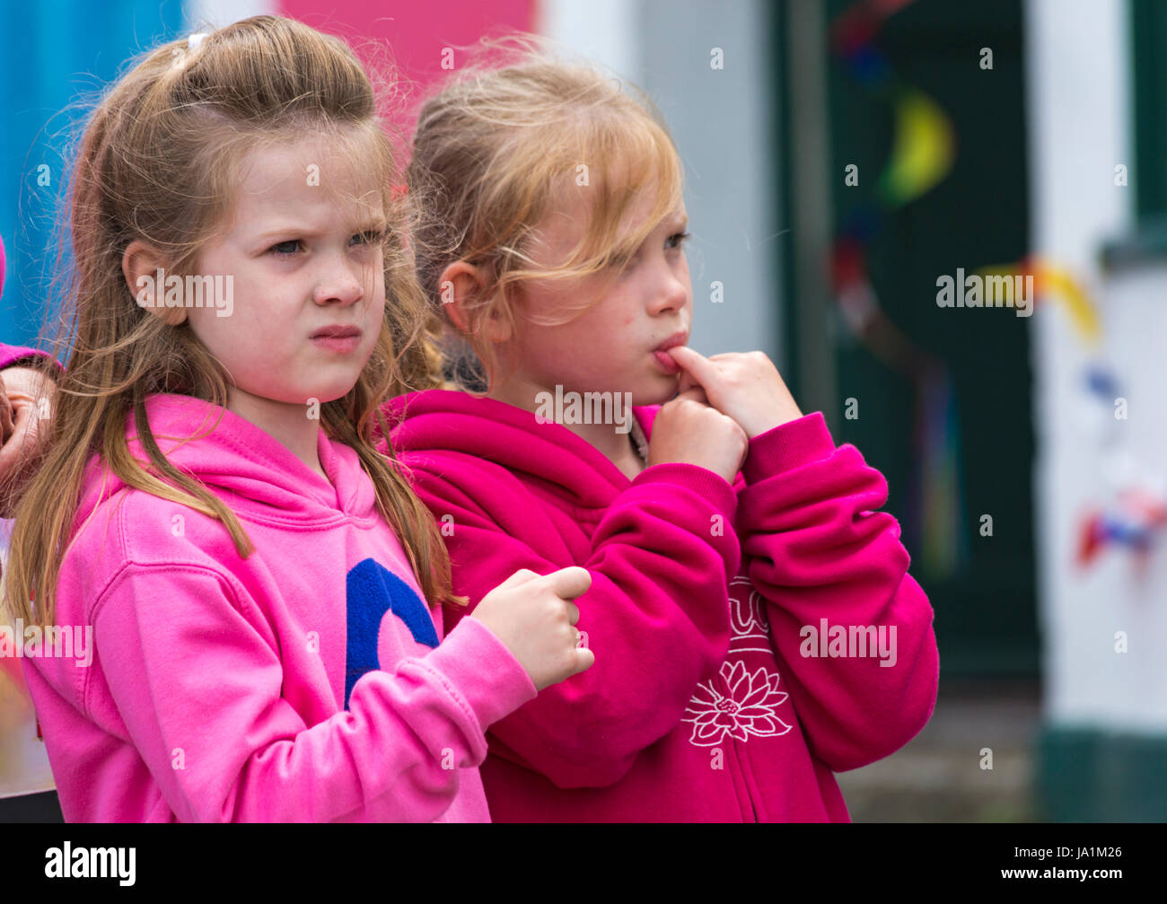Girls at wessex folk festival hi-res stock photography and images - Alamy