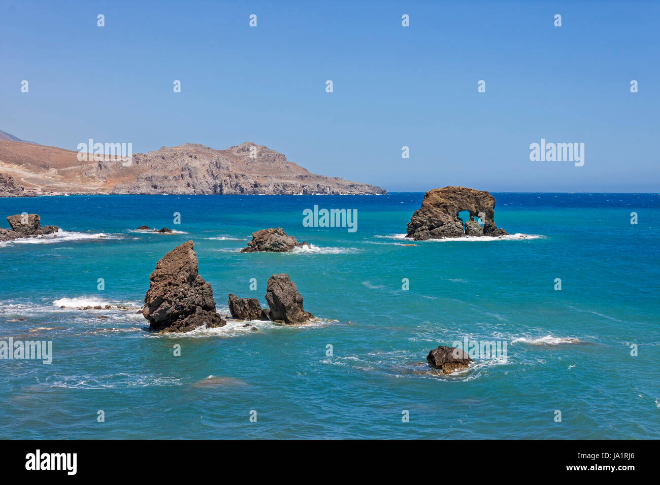 blue, greece, beach, seaside, the beach, seashore, summer, summerly ...