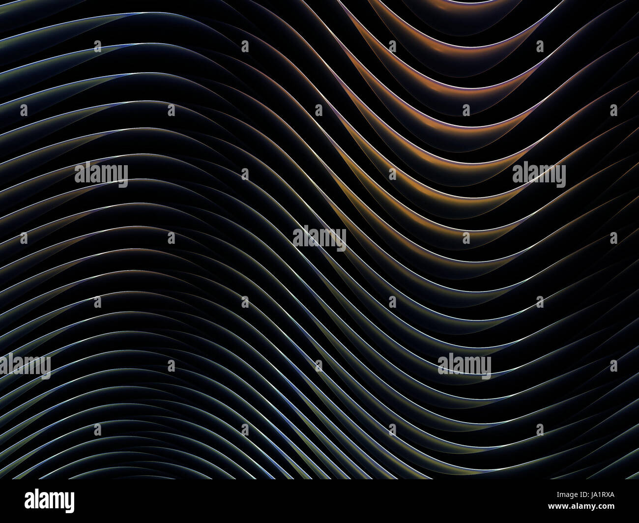 Alien Skin series. Composition of colored metallic textures on the ...