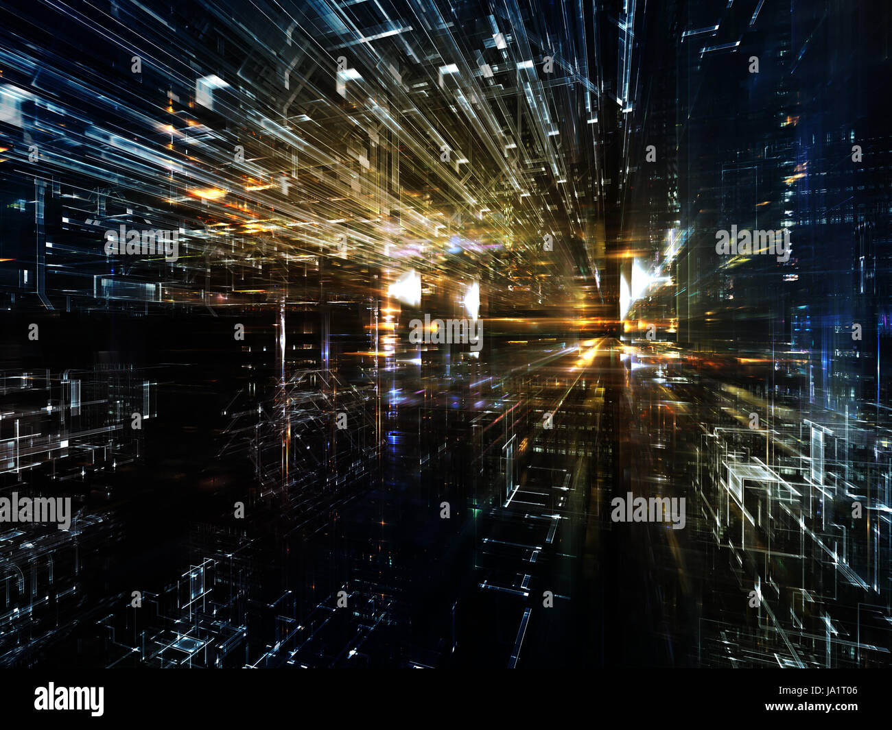 sign, signal, city, town, horizon, space, industrial, science, future ...