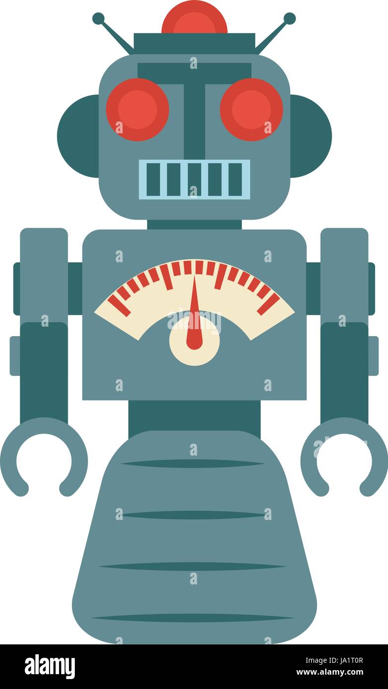 robot toy cartoon Stock Vector Image & Art - Alamy
