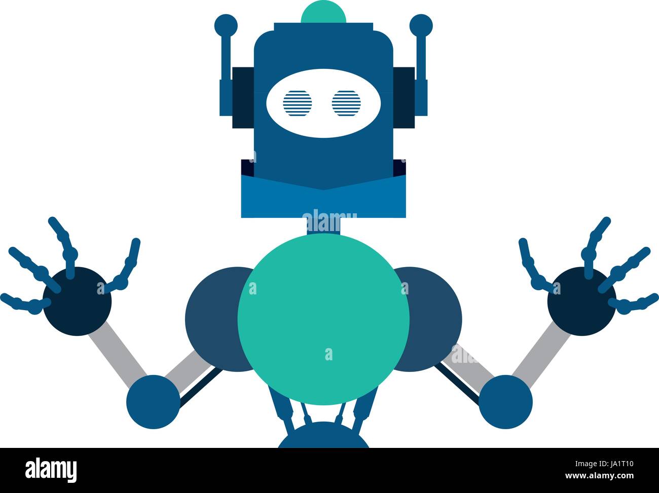 robot toy cartoon Stock Vector Image & Art - Alamy