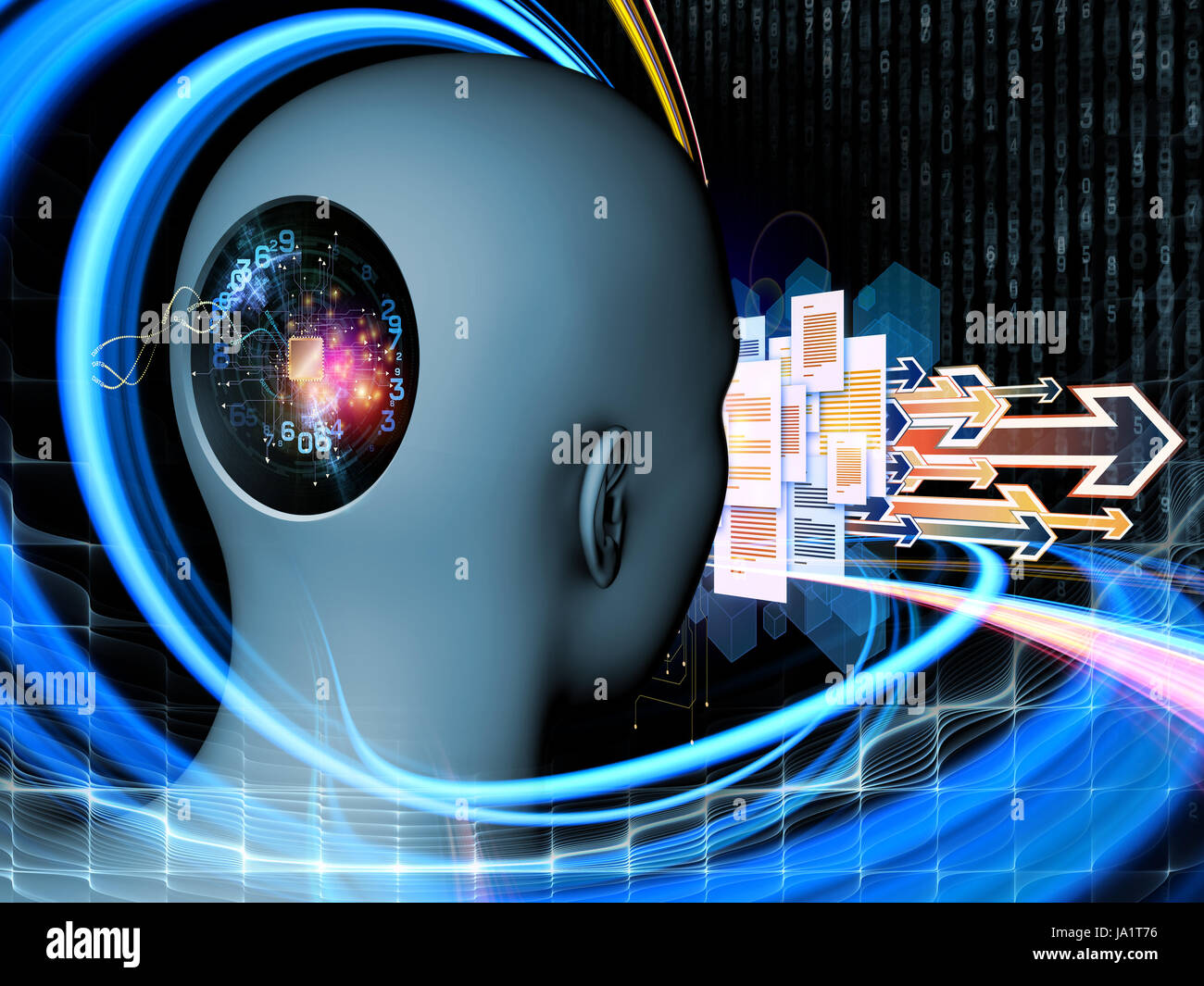 blue, art, model, design, project, concept, plan, draft, science, human ...