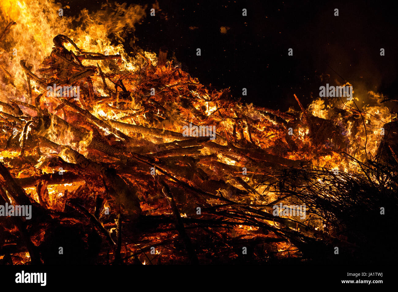 danger, fire, conflagration, campfire, solstice, forest fire, inferno ...