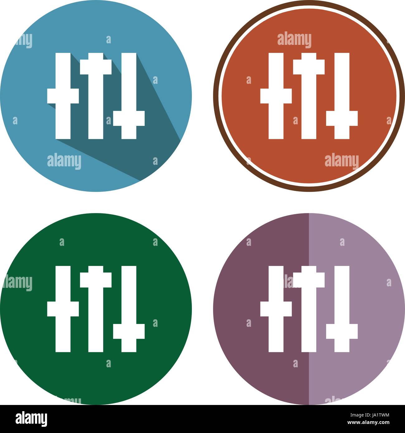 Graphics equalizer Cut Out Stock Images & Pictures - Alamy