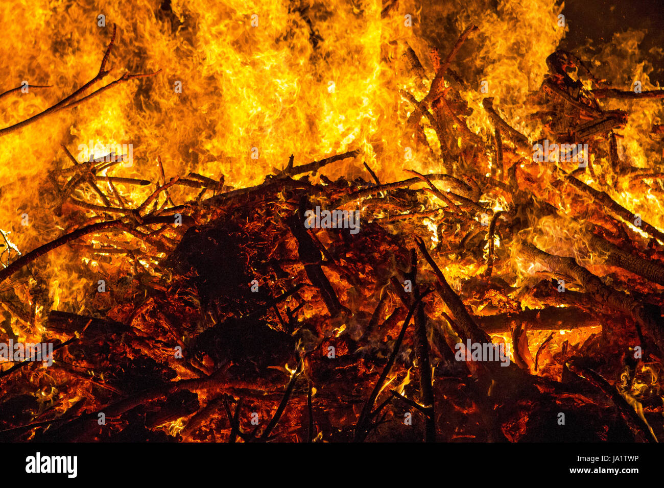 danger, fire, conflagration, campfire, solstice, forest fire, inferno ...