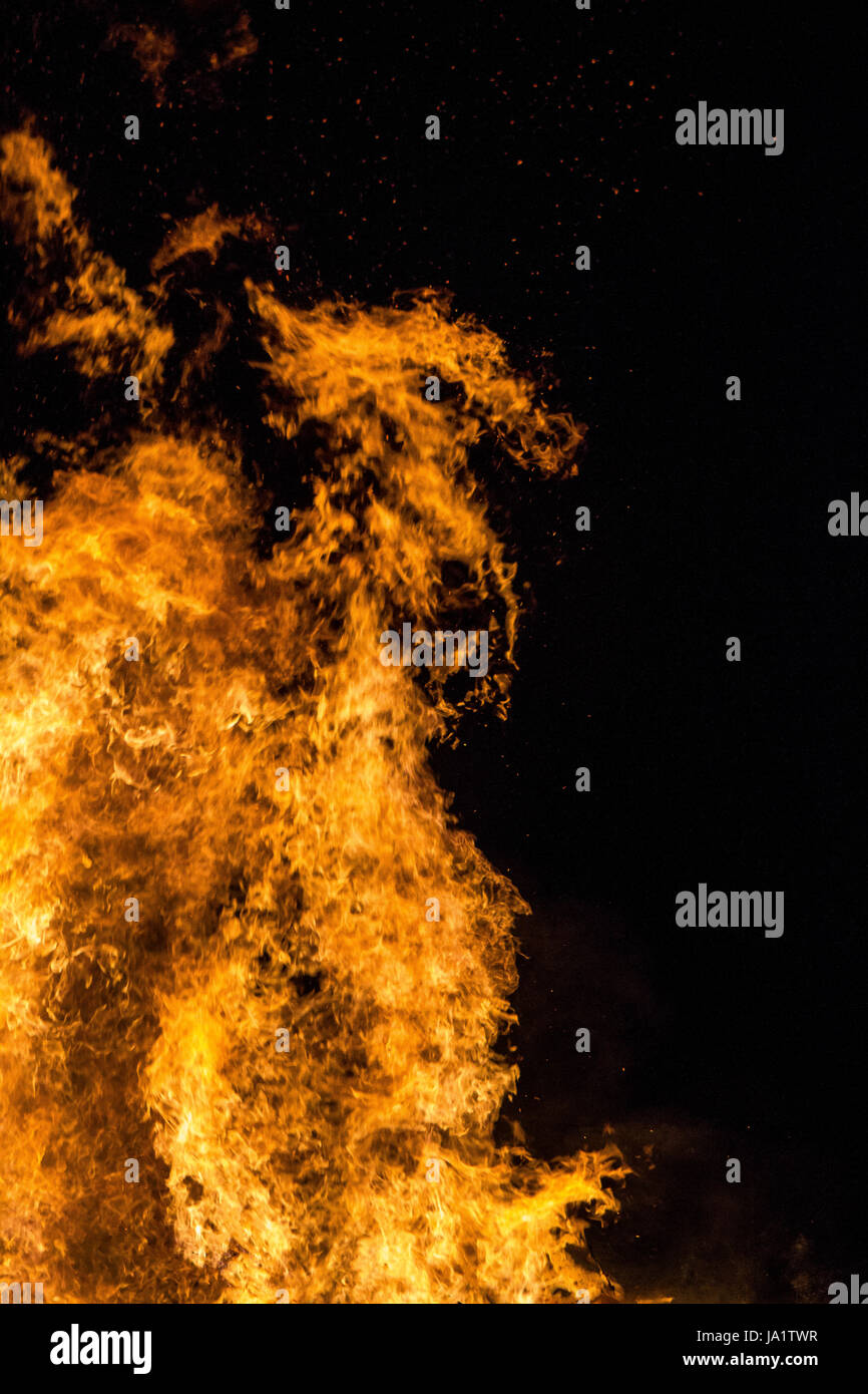 danger, fire, conflagration, campfire, solstice, forest fire, inferno ...