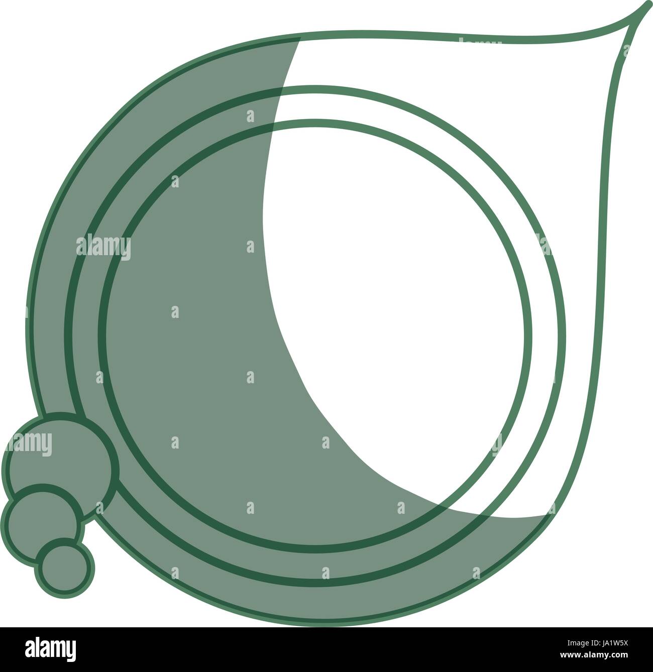 Green leaf bubble Stock Vector Image & Art - Alamy