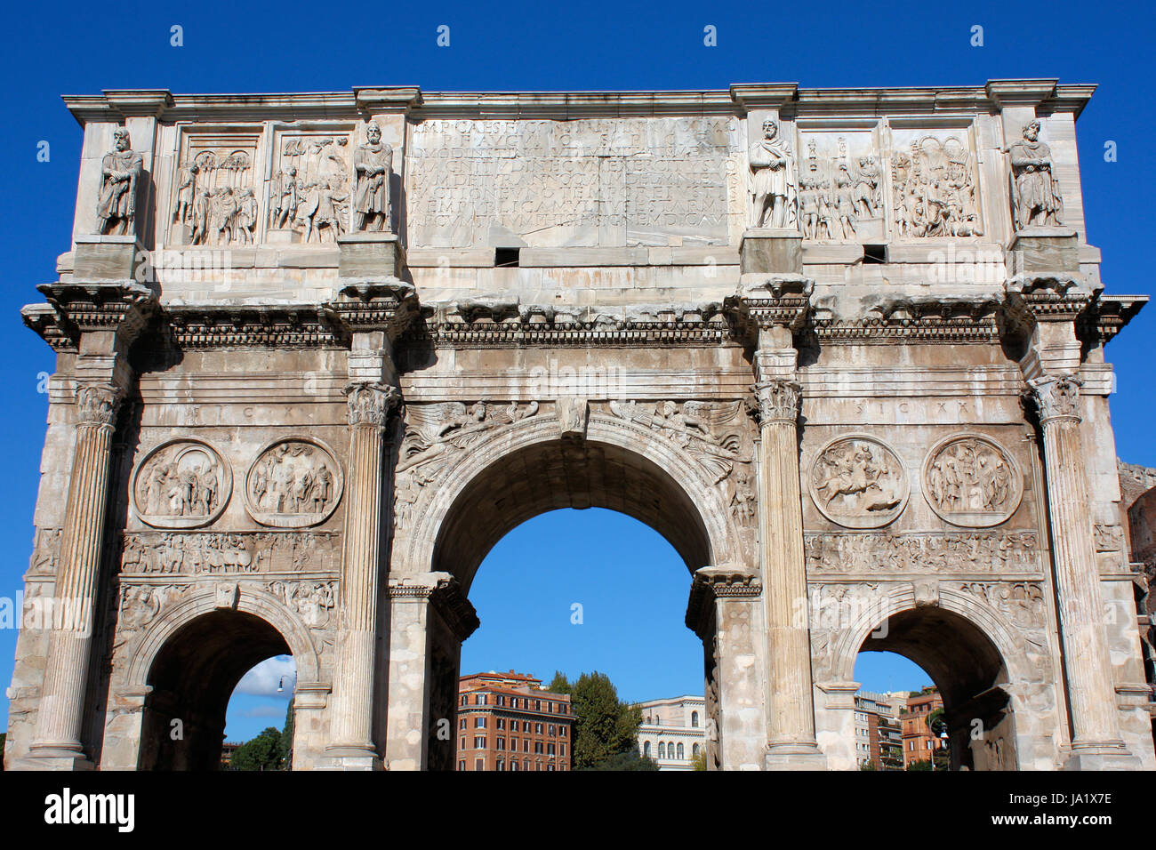 historical, antique, Rome, roma, relief, triumphal arch, circular arc ...
