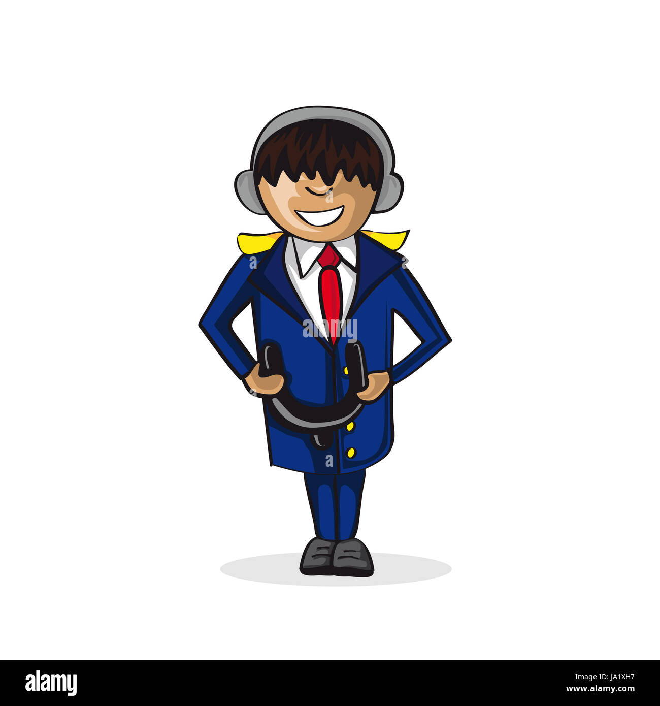 Cartoon man guy talk funny hi-res stock photography and images - Alamy