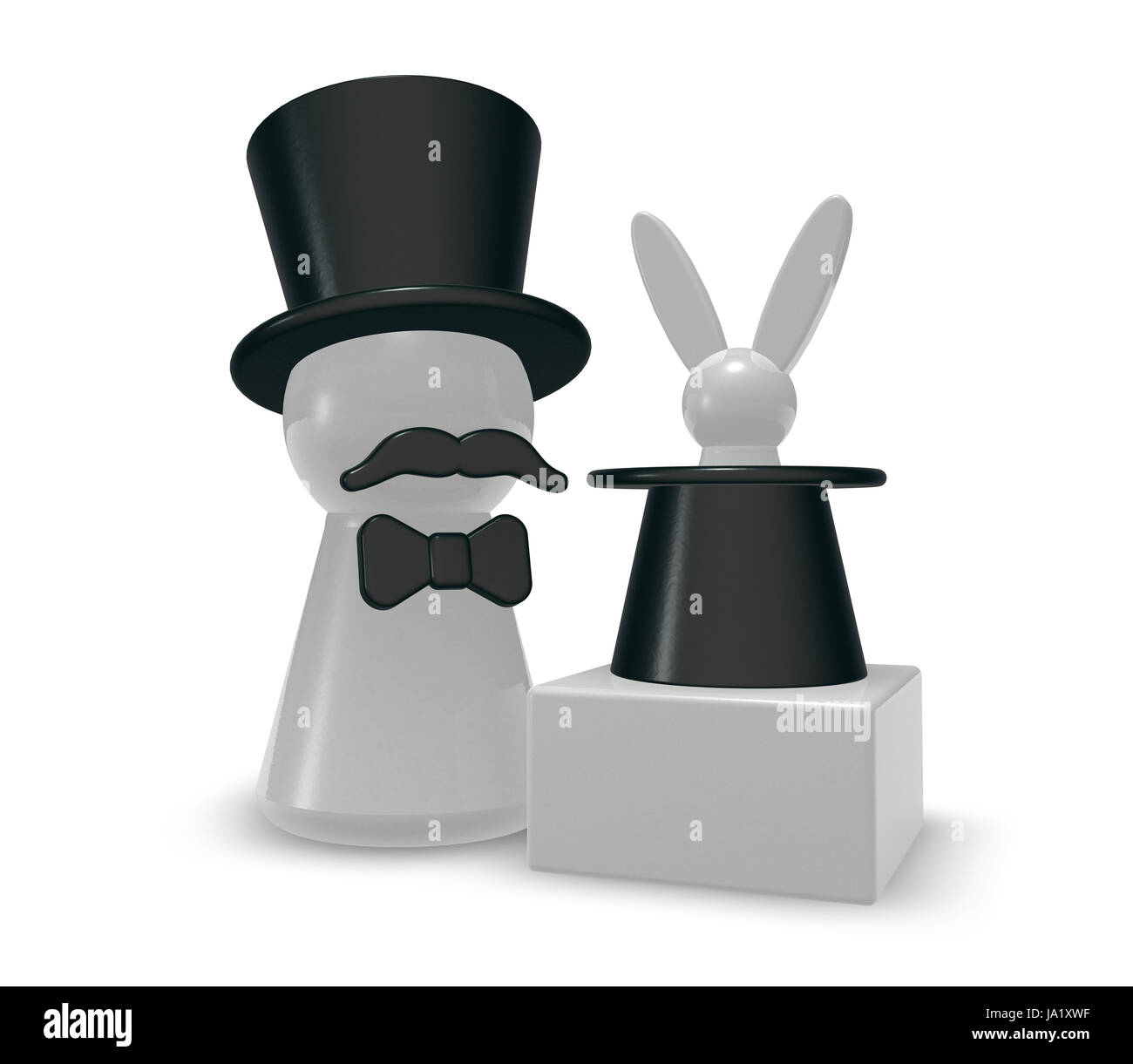 rabbit, hare, enchantment, magician, magus, sorcerer, bewitch, rabbits ...