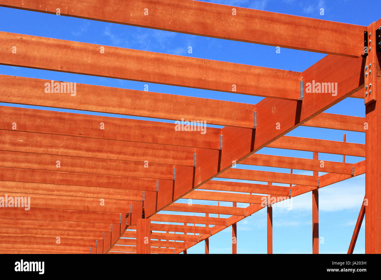 wood, beam, style of construction, architecture, architectural style ...
