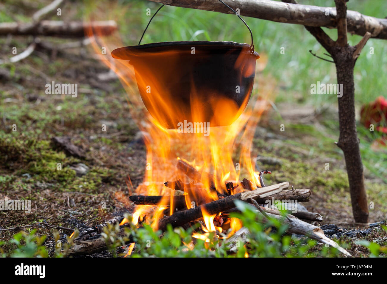 Smoking food pot hi-res stock photography and images - Alamy