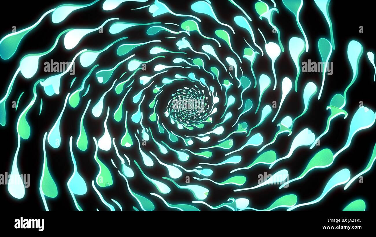 Rotating dot pattern of graphic background Stock Photo - Alamy