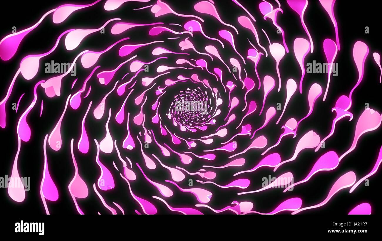 Rotating dot pattern of graphic background Stock Photo - Alamy