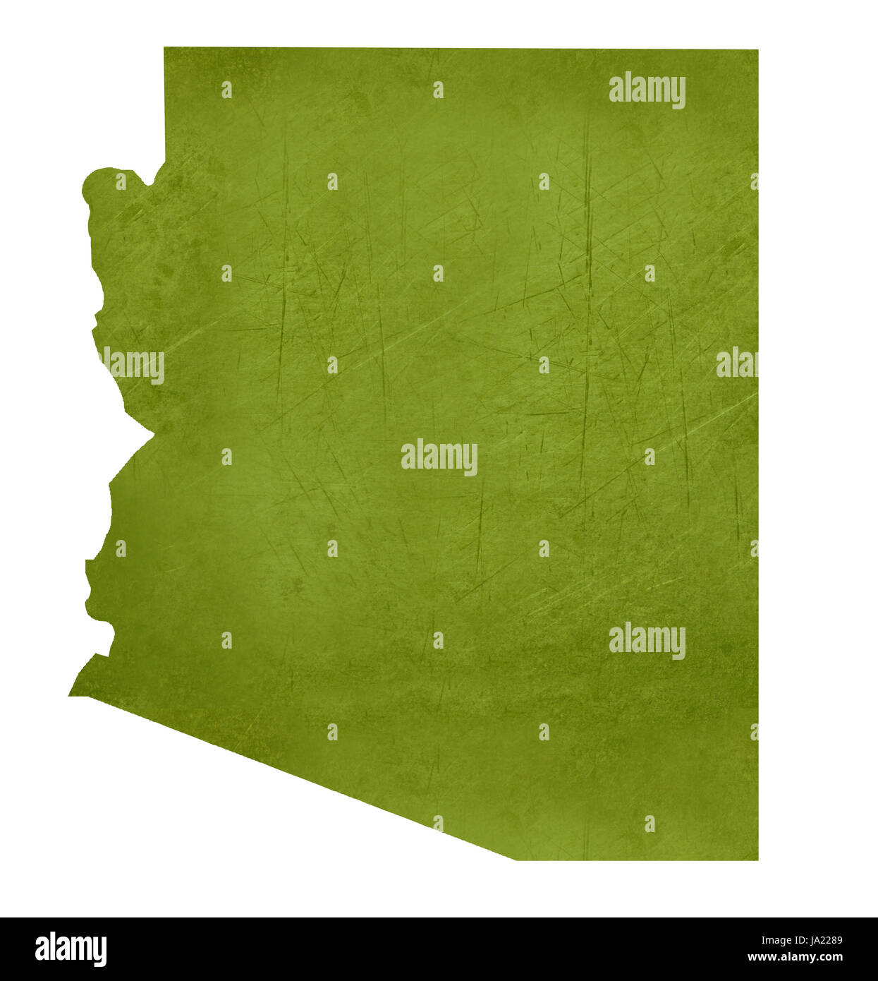 isolated, american, arizona, element, state, sign, icon, cutout, map ...