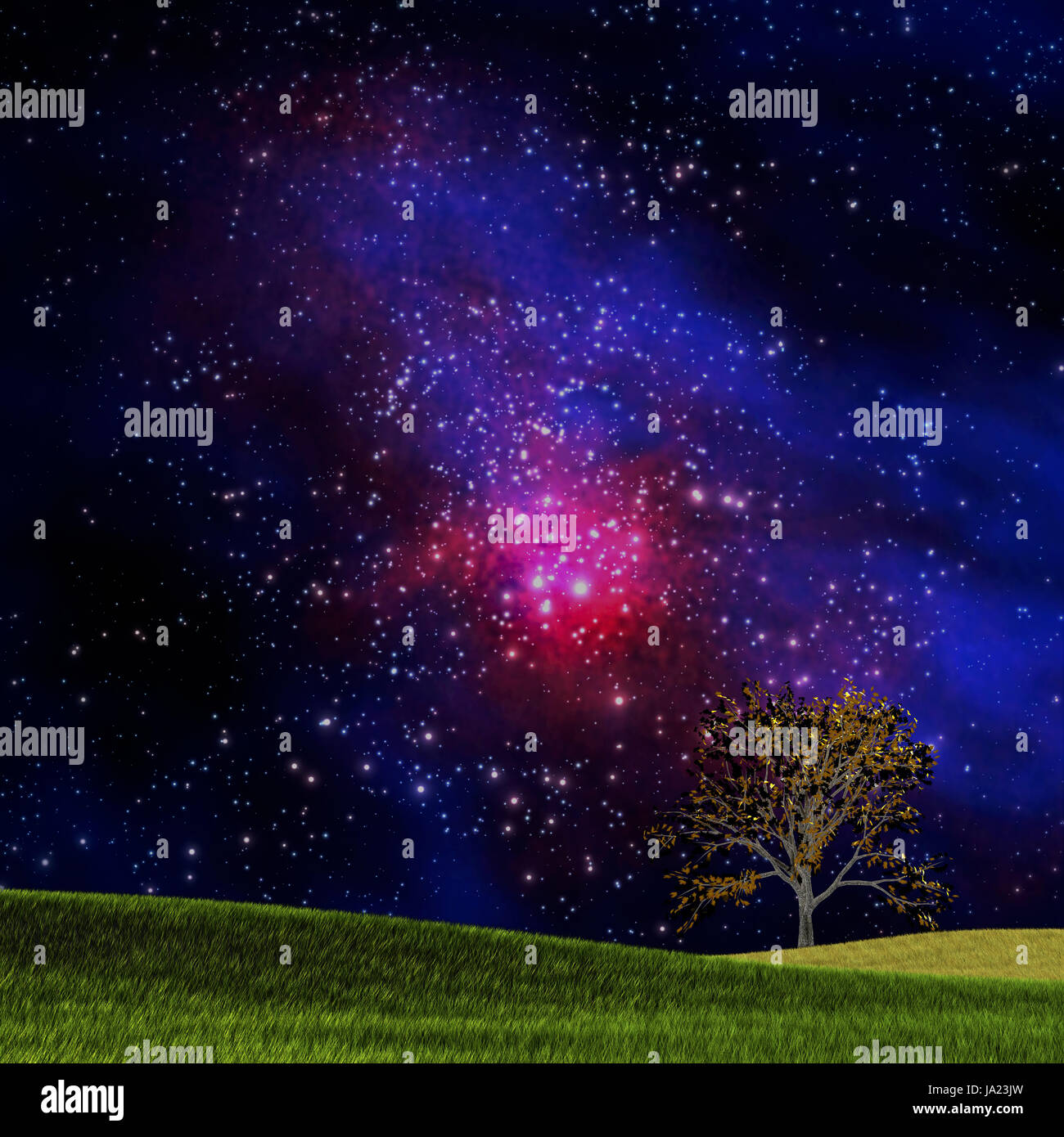 blue, space, universe, cosmos, graphic, night, nighttime, moon, endless ...