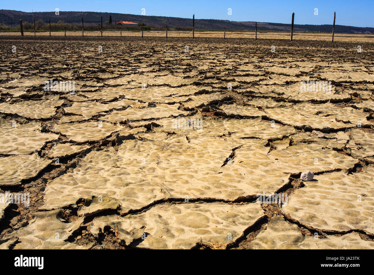 desert, wasteland, ponds, ground, soil, earth, humus, field, summer ...