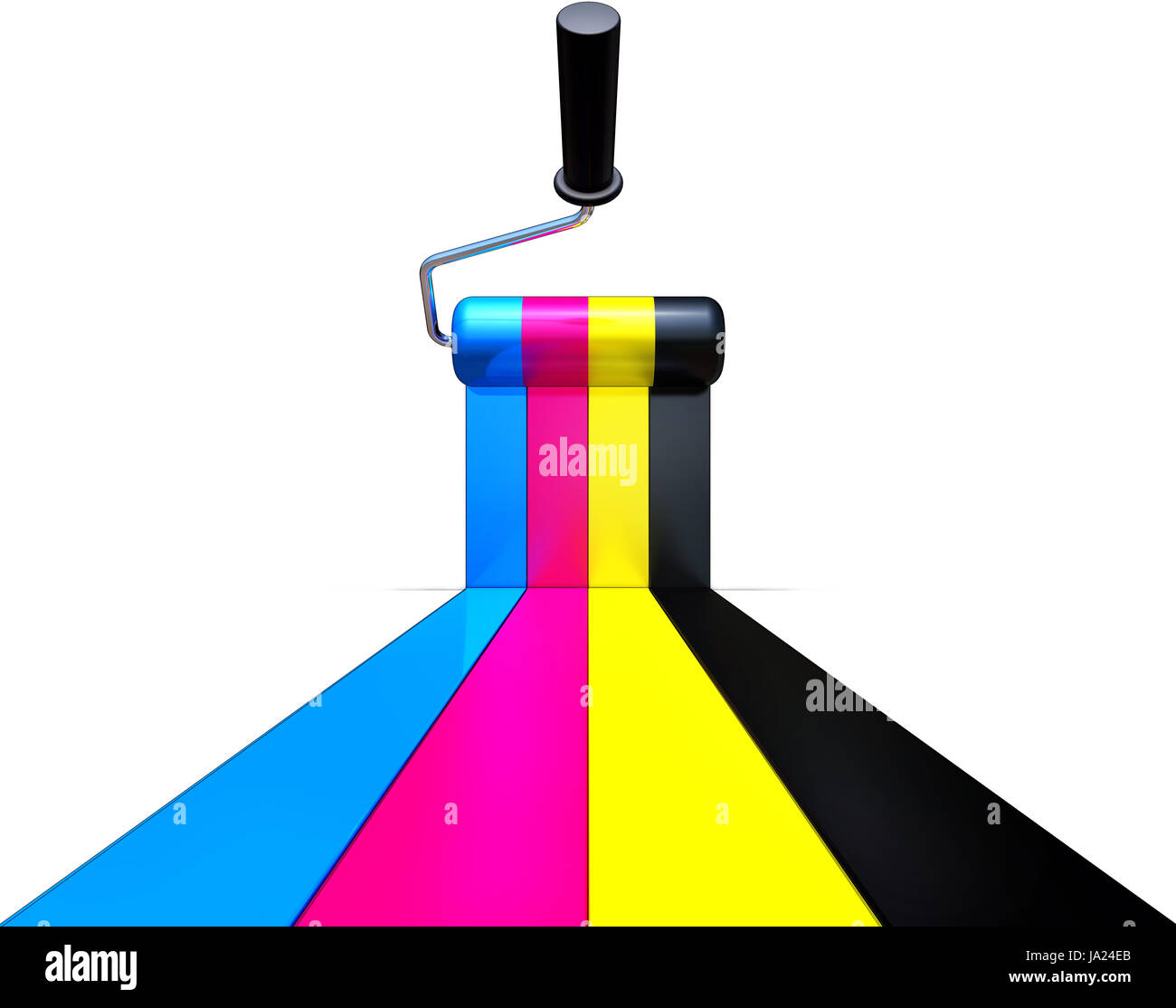 Ink drop photography cmyk hi-res stock photography and images - Alamy