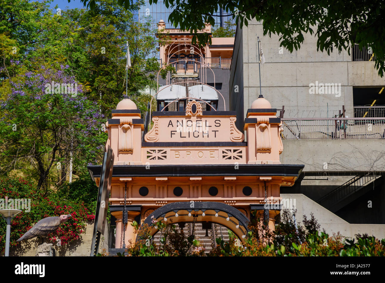Angels flight funicular railway hi-res stock photography and images - Alamy